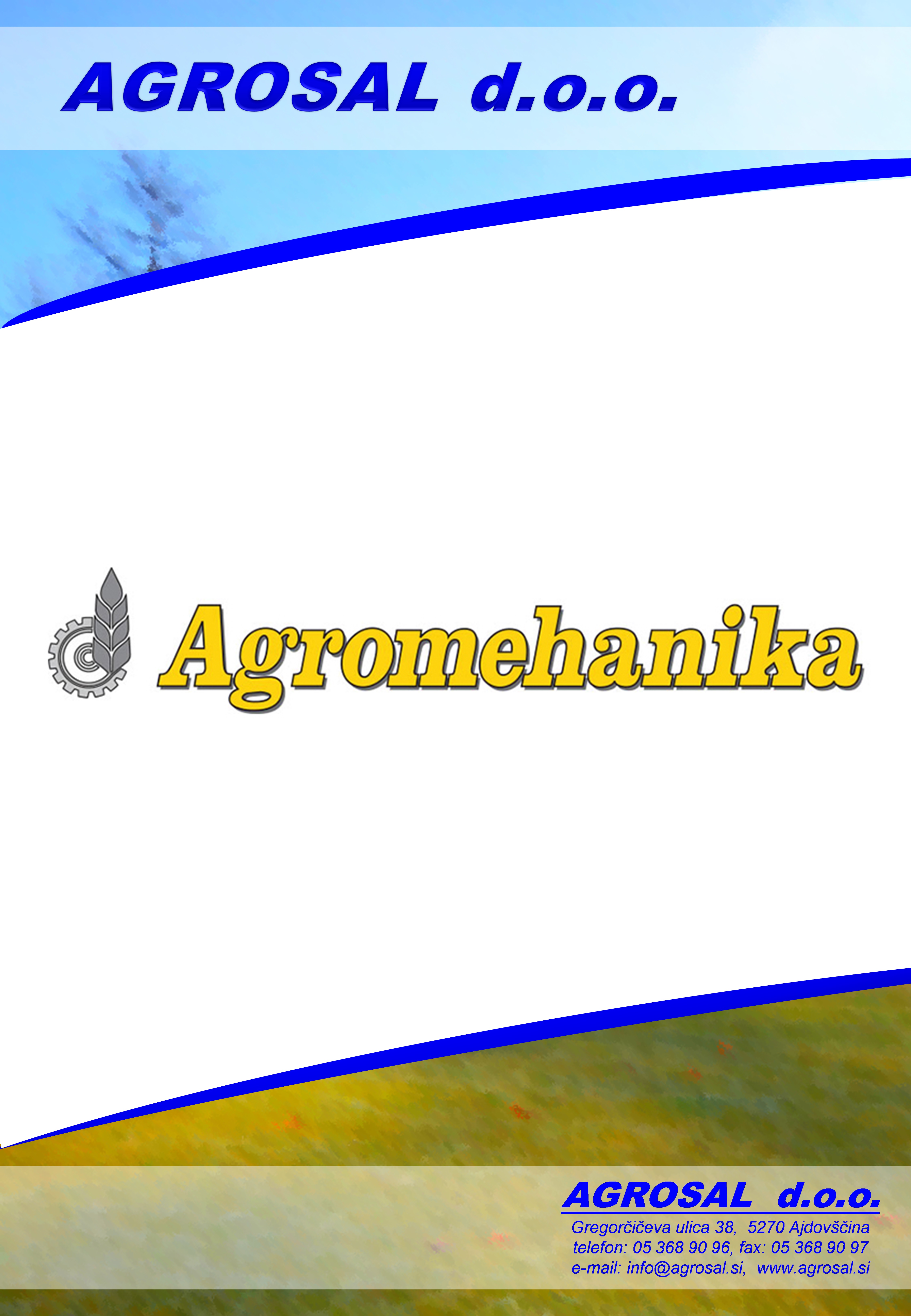 Agromehanika | AGROSAL d.o.o.
